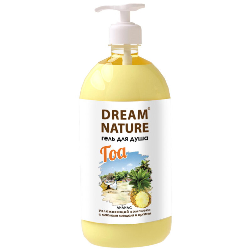 Гель для душа Dream Nature Гоа, 1л 1799829 1736-2