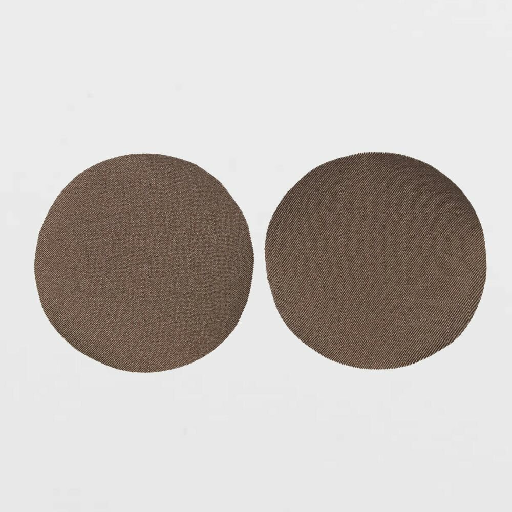 Заплатки для одежды, d 10 см, термоклеевые, пара