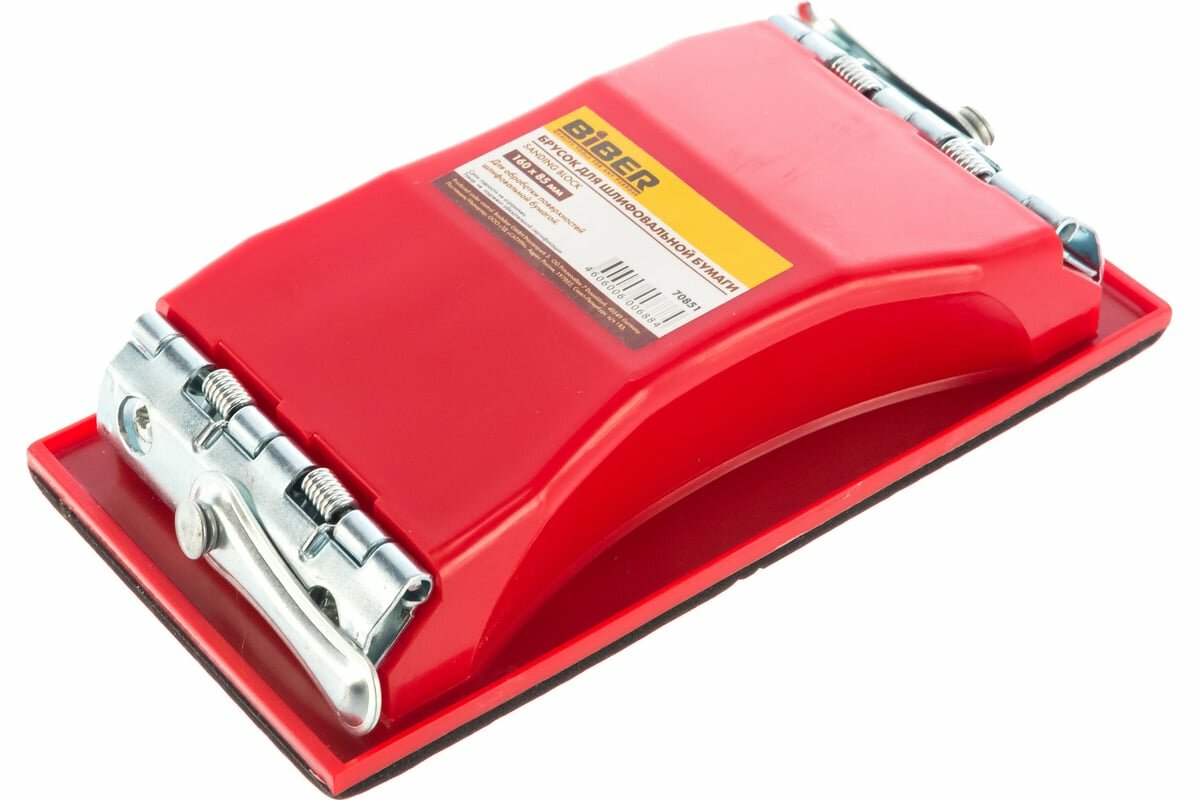 Biber брусок для шлифовальной бумаги, 160x85 мм, 70851, тов-048253