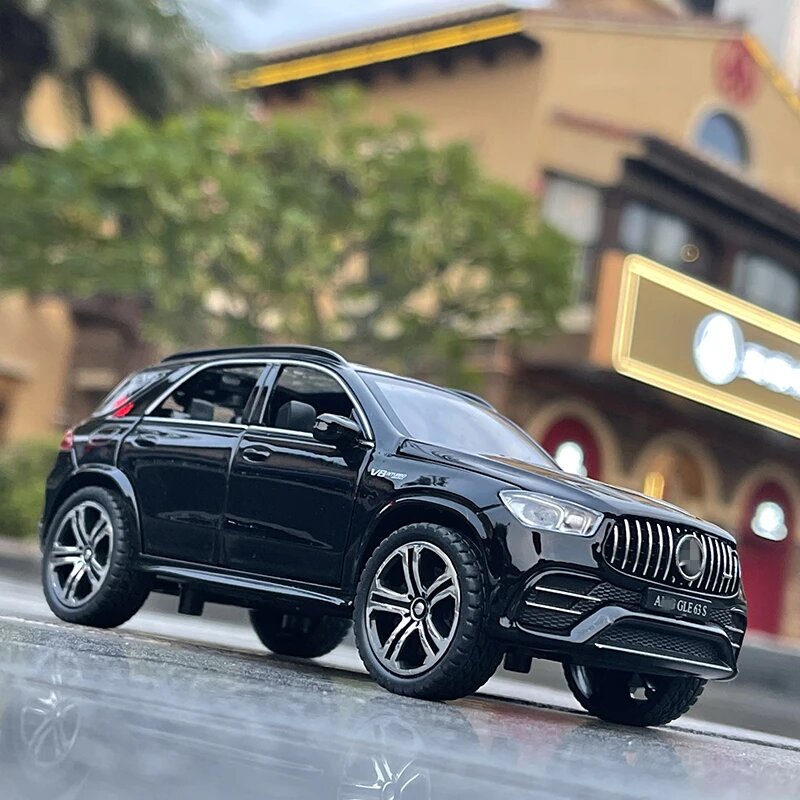 WELLY 1:32 GLE 63S металлический автомобиль Черный, Black