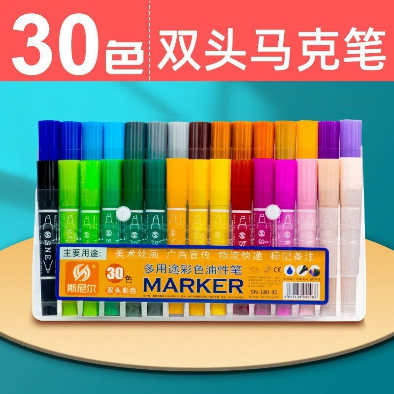 Чернила для маркеров Snier, 64 цвета, масляные маркеры, заправка 200 мл, чернила для маркеров POP, акварельные маркеры