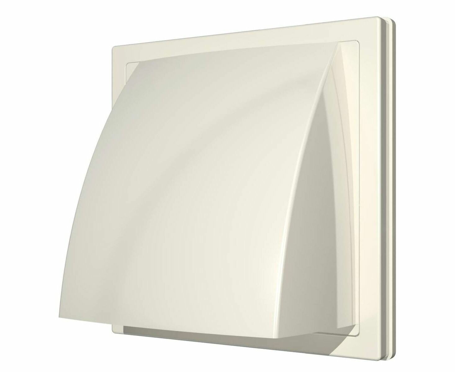 Вентиляционная решетка с клапаном ERA Street line 1515К10ФВ 150 x 150 мм ivory