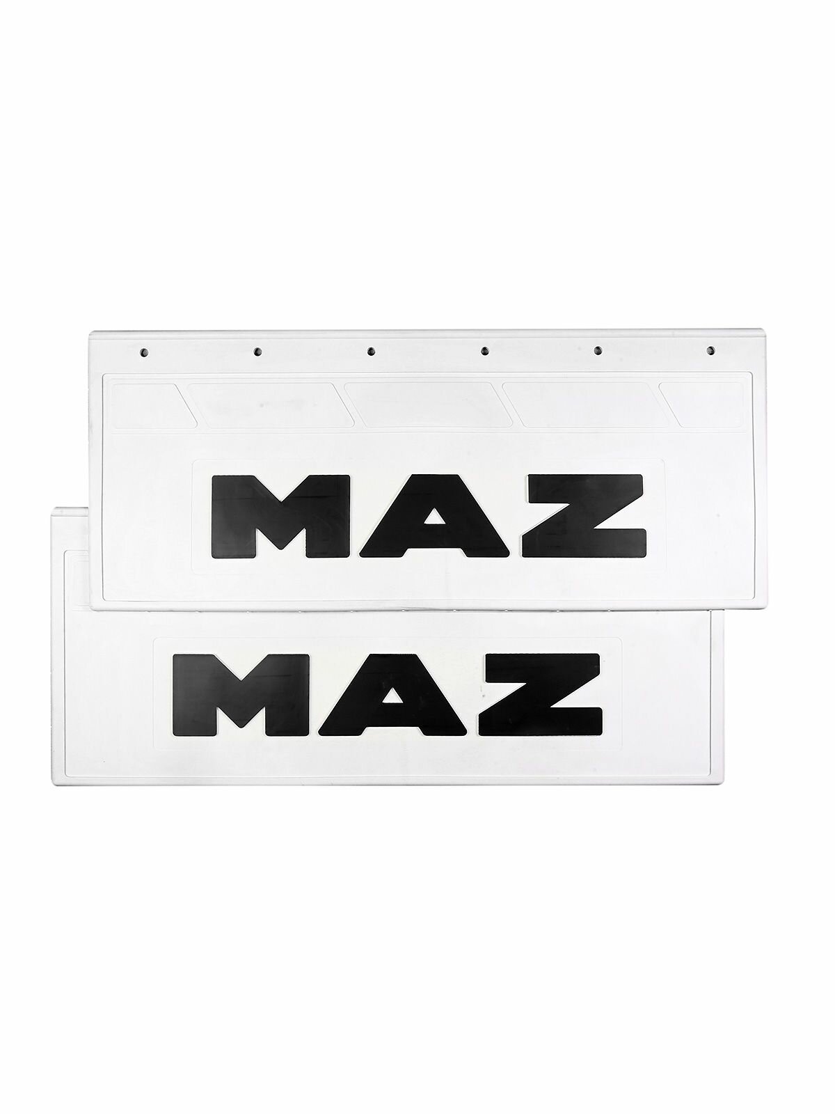 Брызговики 660х270 LUX "MAZ" Белый 2-штуки. Россия (25392)