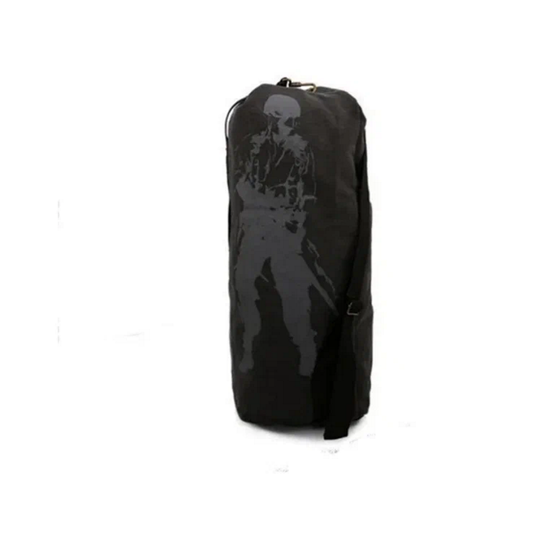 Рюкзак-баул транспортный 40 литров, для охоты и туризма, мужской, брезент, черный