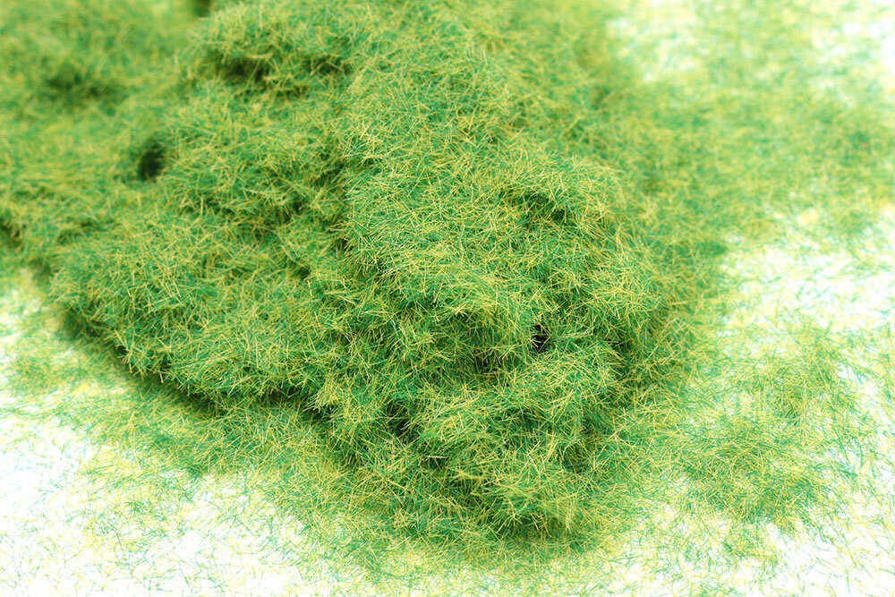 Morrison Флок для имитации травы 002-est-002-WS76 Яркая зелень для садового дизайна