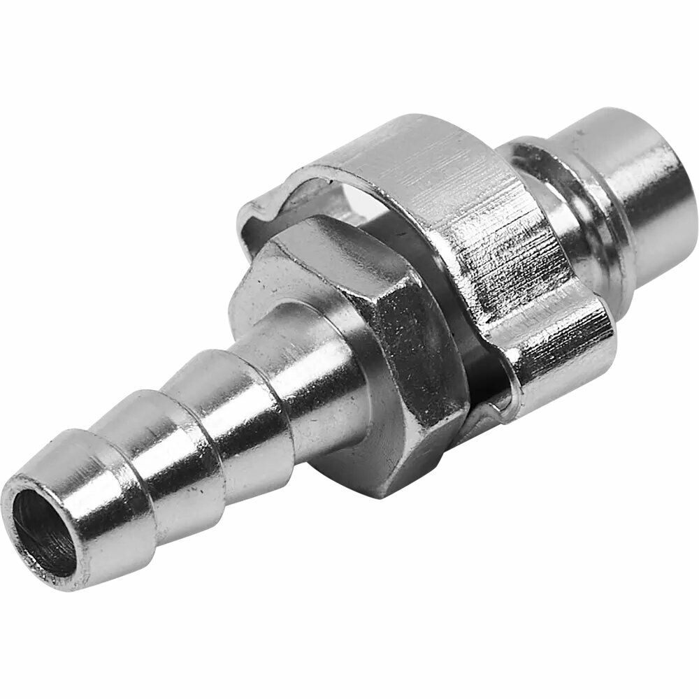 Переходник для компрессора Elitech штуцер рапид - штуцер елочка 8 мм и кольцо 8 - 13 мм