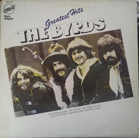 Старый винил, Embassy, THE BYRDS - Greatest Hits (LP , Used)