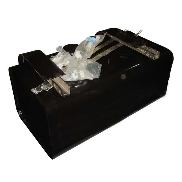 Бак топливный КАМАЗ 170 л. (2 кроншт, 2 хомута, ДУТ, ТЗ, крепежный ком) 405х498х950