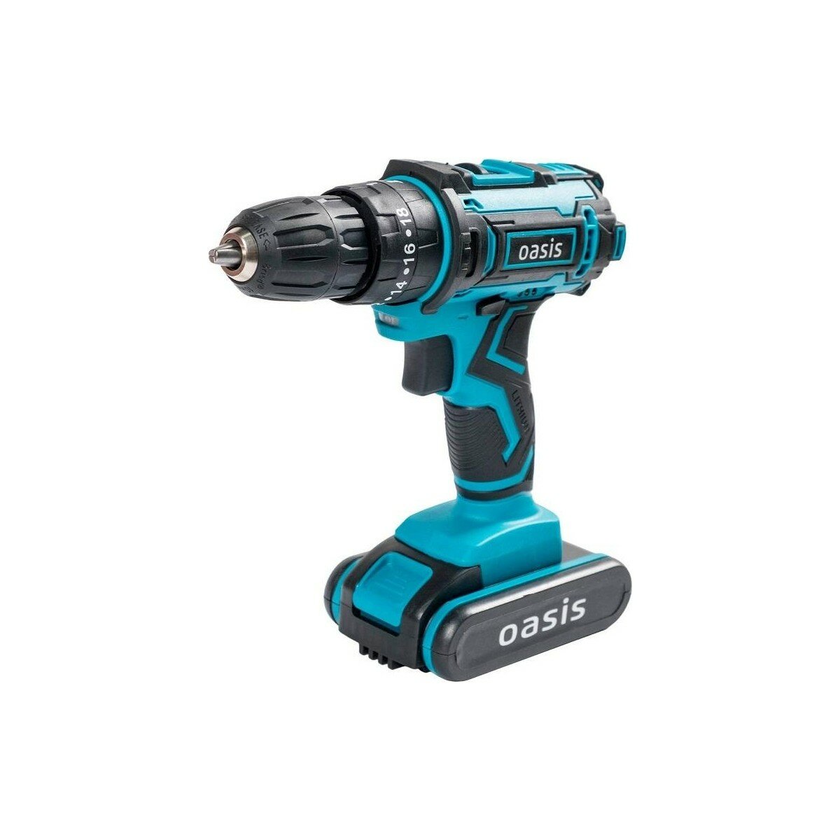 Дрель-шуруповерт Oasis ASU24S с ударным механизмом, 2 аккумулятора, кейс