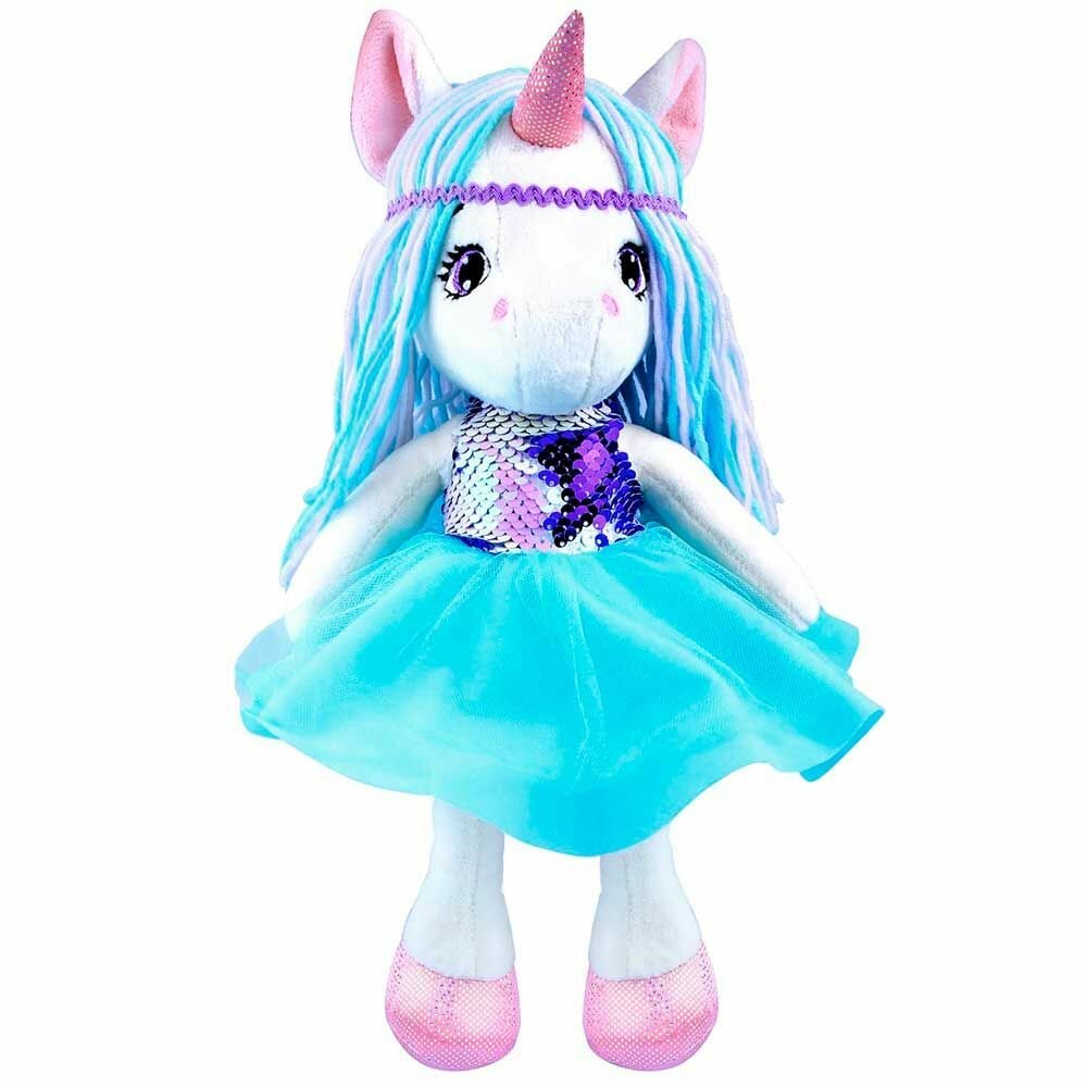 Мягконабивная кукла Единорожка 35см, Fancy, KUKL4, для девочки 3 лет