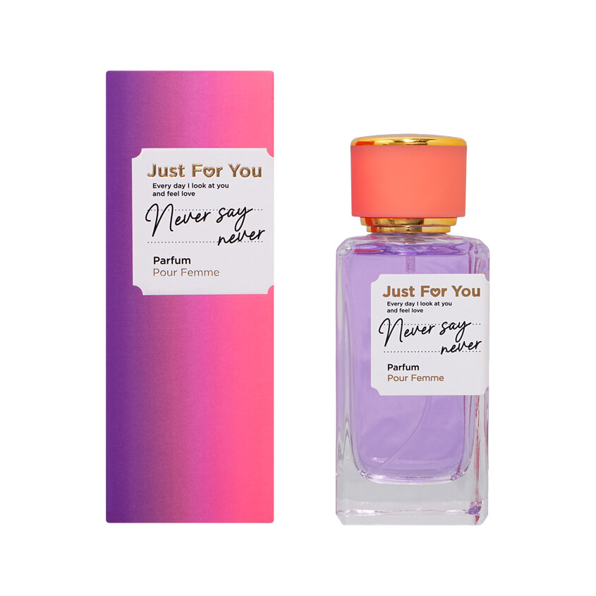 Духи JUST FOR YOU `UNIQUE` NEVER SAY NEVER (жен.) 100 мл