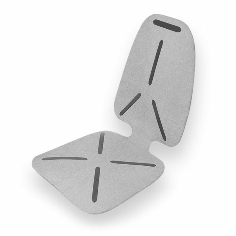 (1x) Защитный коврик для детского автокресла - серый