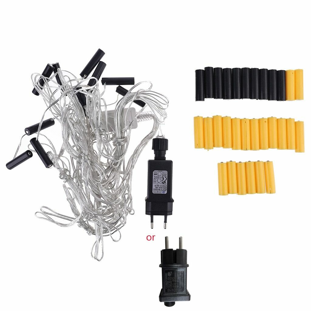 (1 комплект) Сменный адаптер питания для манекена Euro-AA 10 шт.