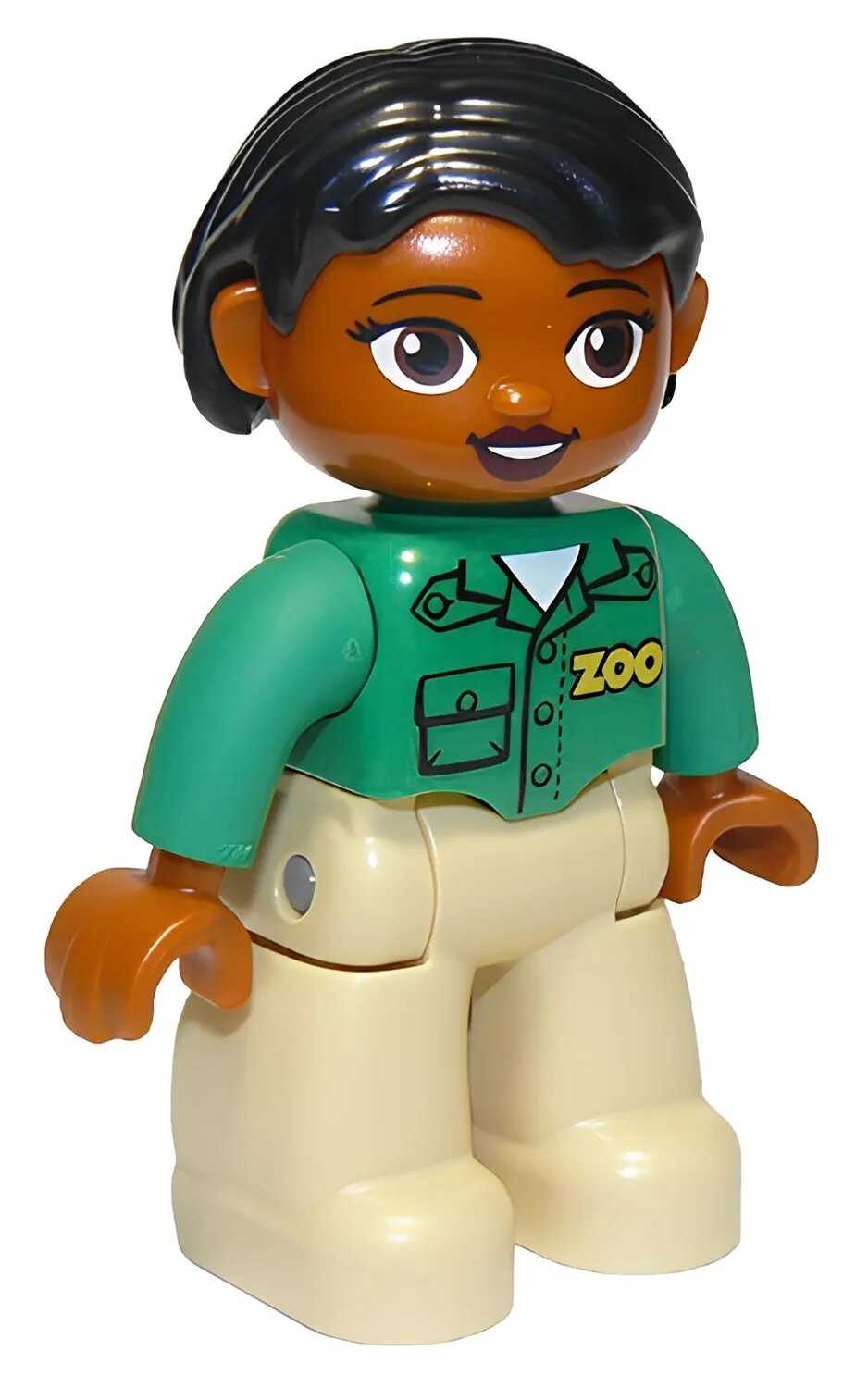 Минифигурка Lego Duplo 47394pb209a Работник зоопарка N