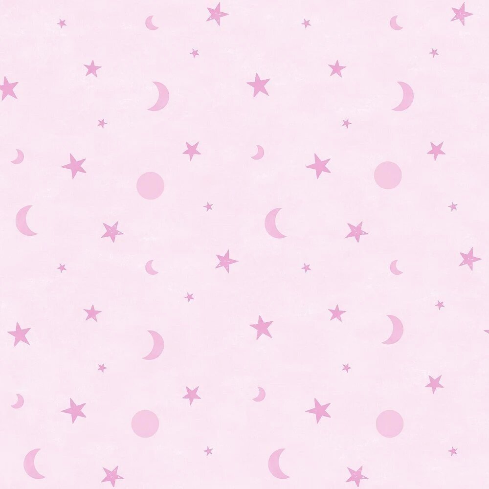 Обои Aura Sweet Dreams G45136; 0,53х10,05 м. , бумага , розовый