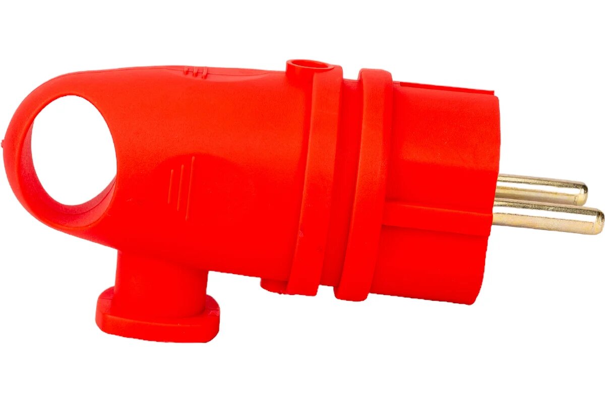SVET Вилка В 16-002 УХЛ4 каучук красный цвет SV0303-0012 для электроустановок