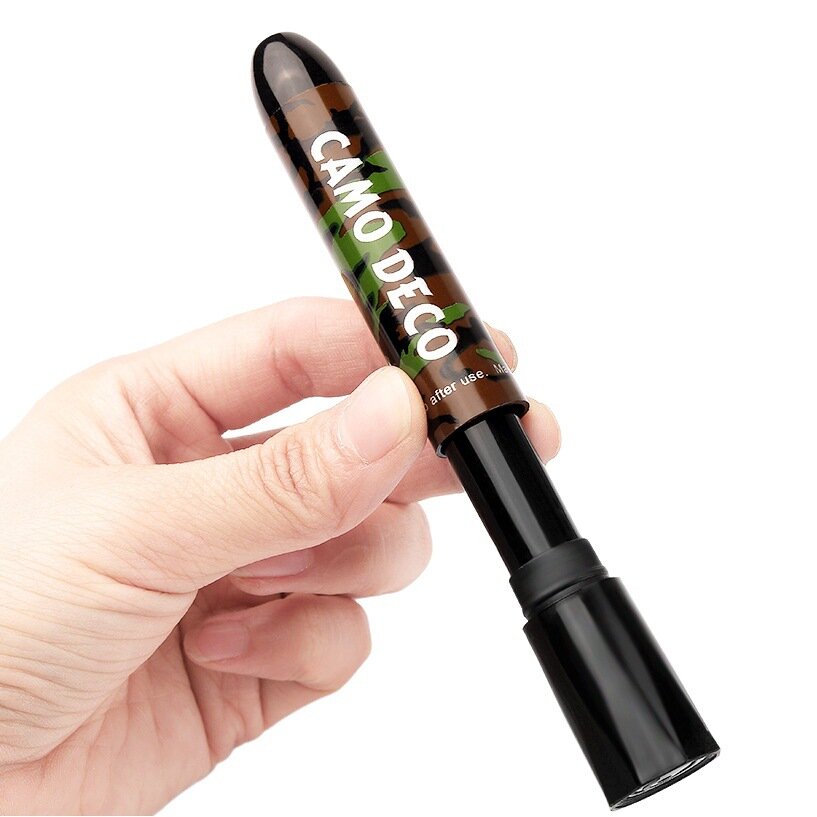 Камуфляжное масло, набор из 3 армейских вентиляторов, тактический камуфляж, CS, масляная краска, stick, outdoor, field, opera