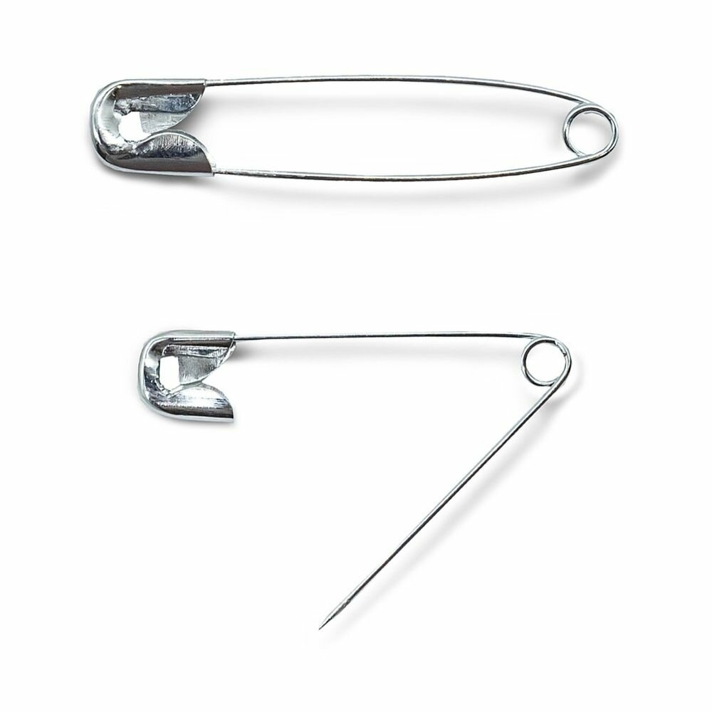 Булавки Hobby&Pro безопасные № 2/0-3, 32 шт в 5 упаковках (220132)