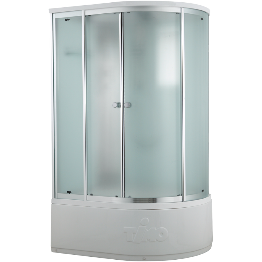 Душевая кабина Timo Comfort T-8820LF Fabric Glass с высоким поддоном, с сиденьем