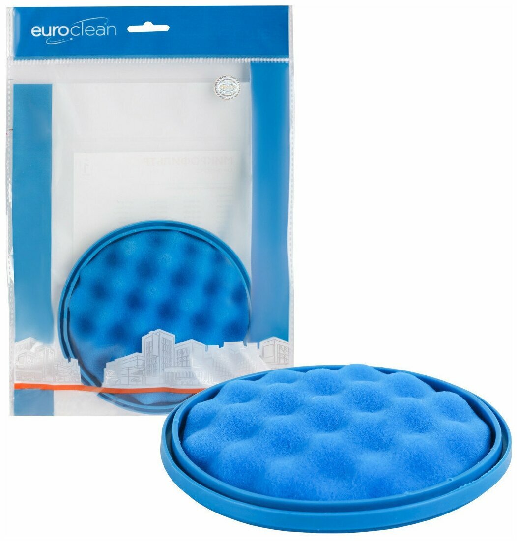Фильтр Euroclean EUR-HS18, для пылесосов Samsung, многоразовый