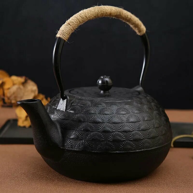 Чайник заварочный, Чугунный чайник, чугунный чайный сервиз, 1800 мл