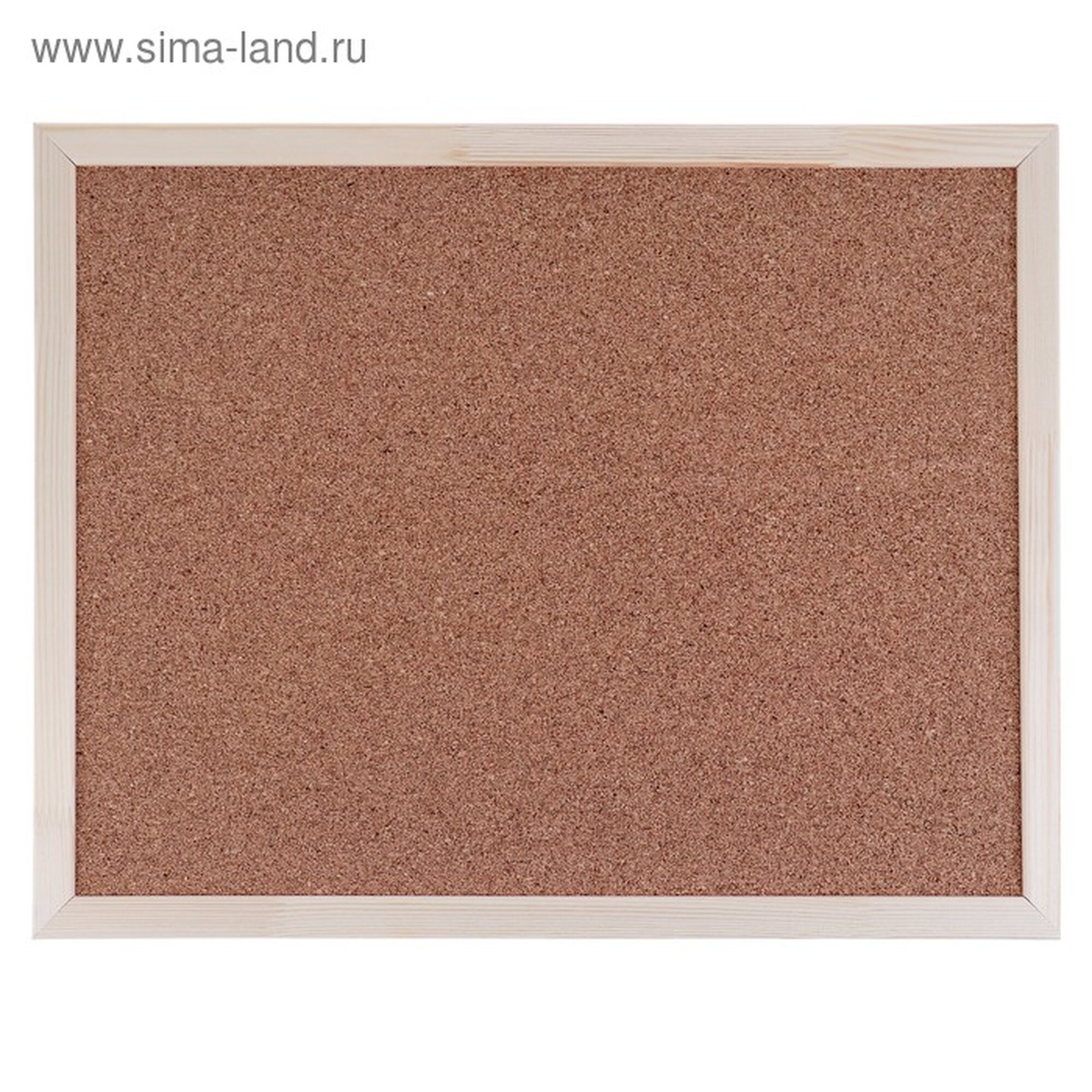 Доска пробковая 60х90 см, Calligrata, в деревянной раме