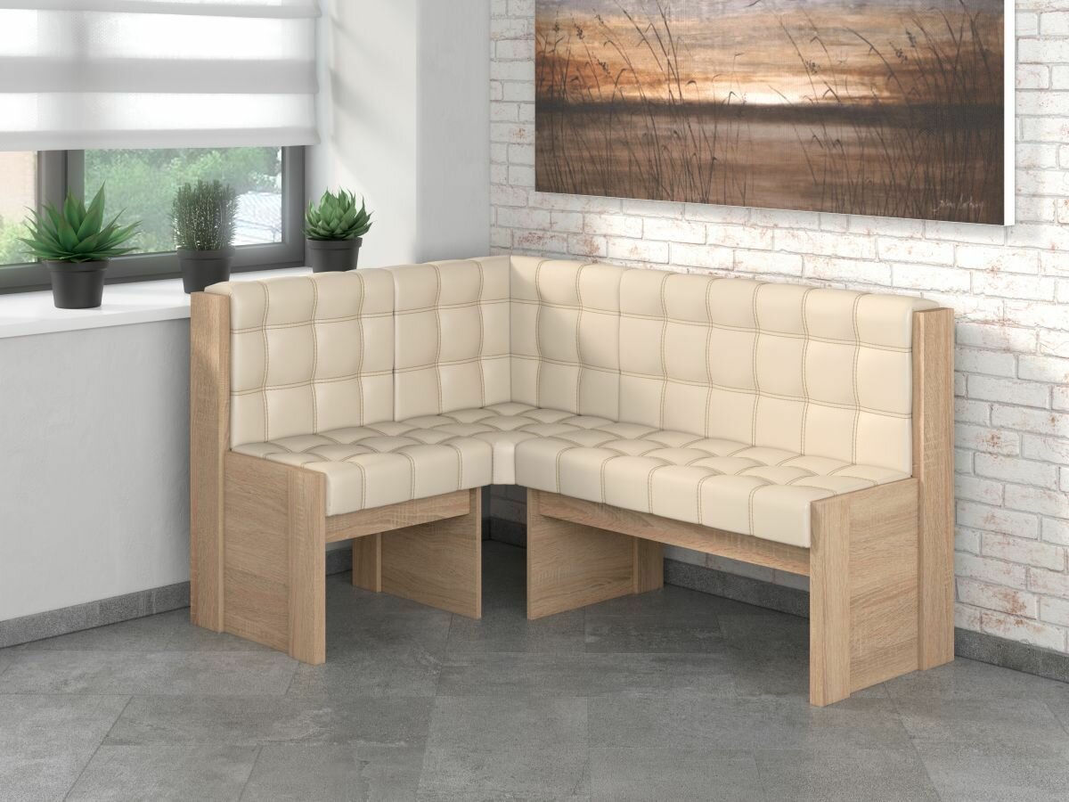 Кухонная скамья Квадро 146/106х52х86 см