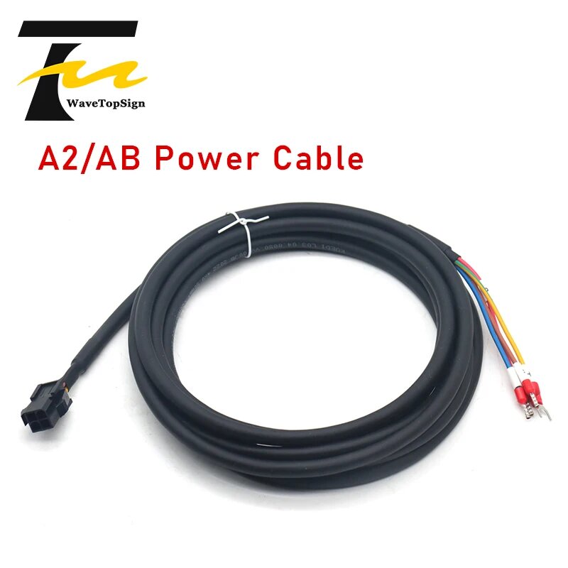 WaveTopSign Кабель энкодера серводвигателя для Delta 10M, A2 AB Power Cable