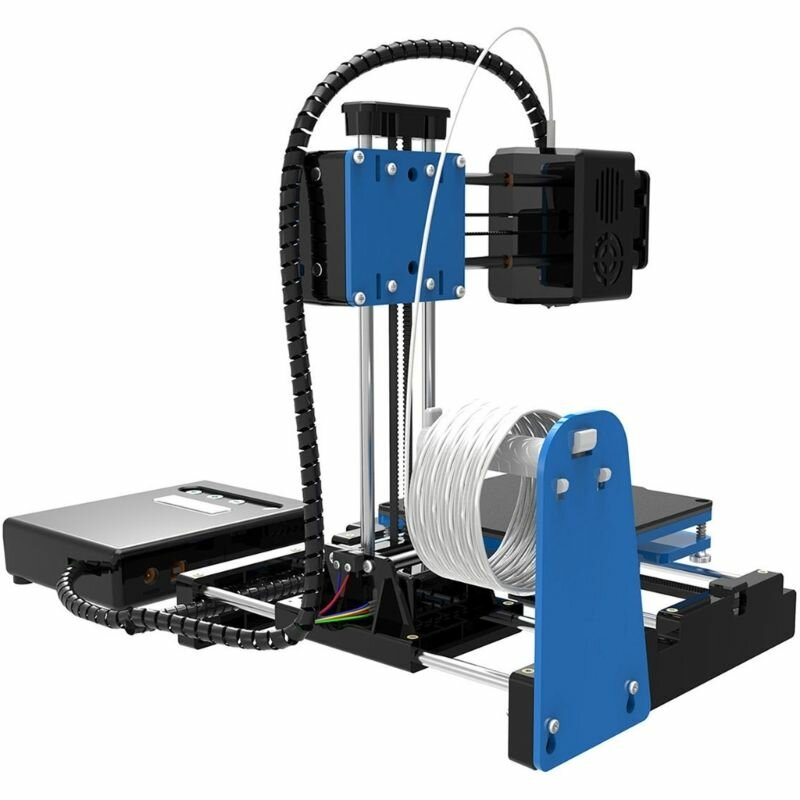 1 комплект) небольшой трехмерный 3D-принтер, печать одной клавишей 1,75 мм, сопло 0,4 мм европейского стандарта