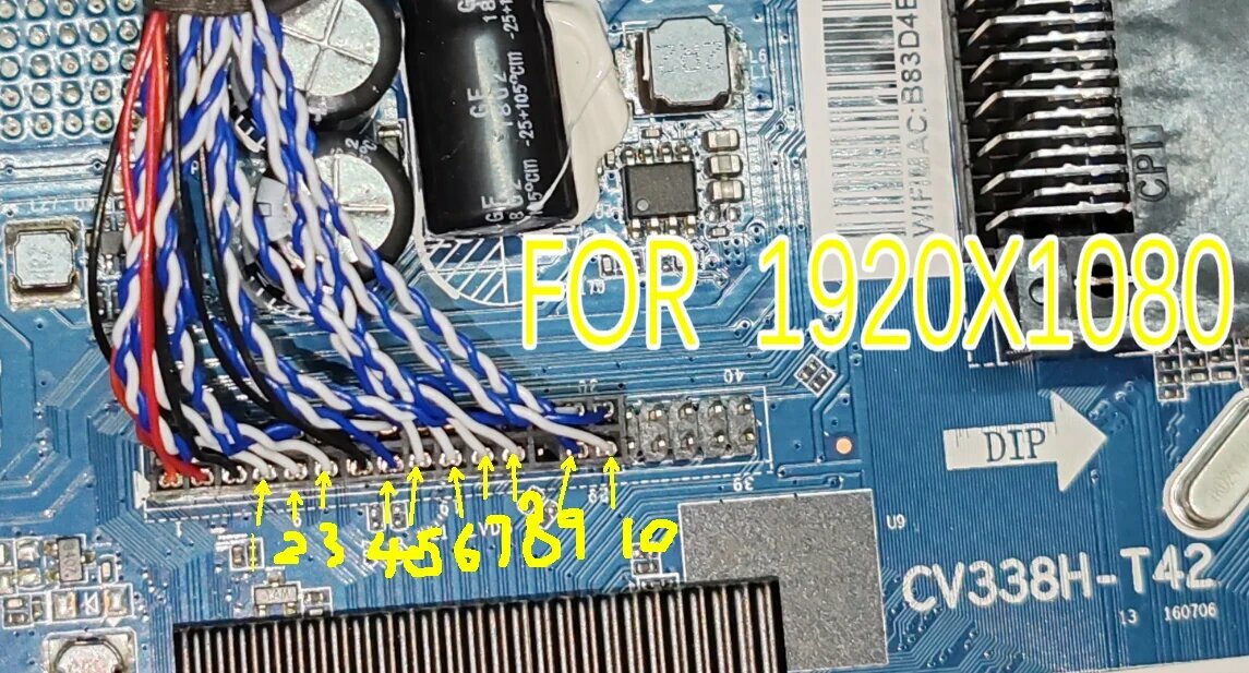 Материнская плата CV338H-T42 FOR 1920X1080