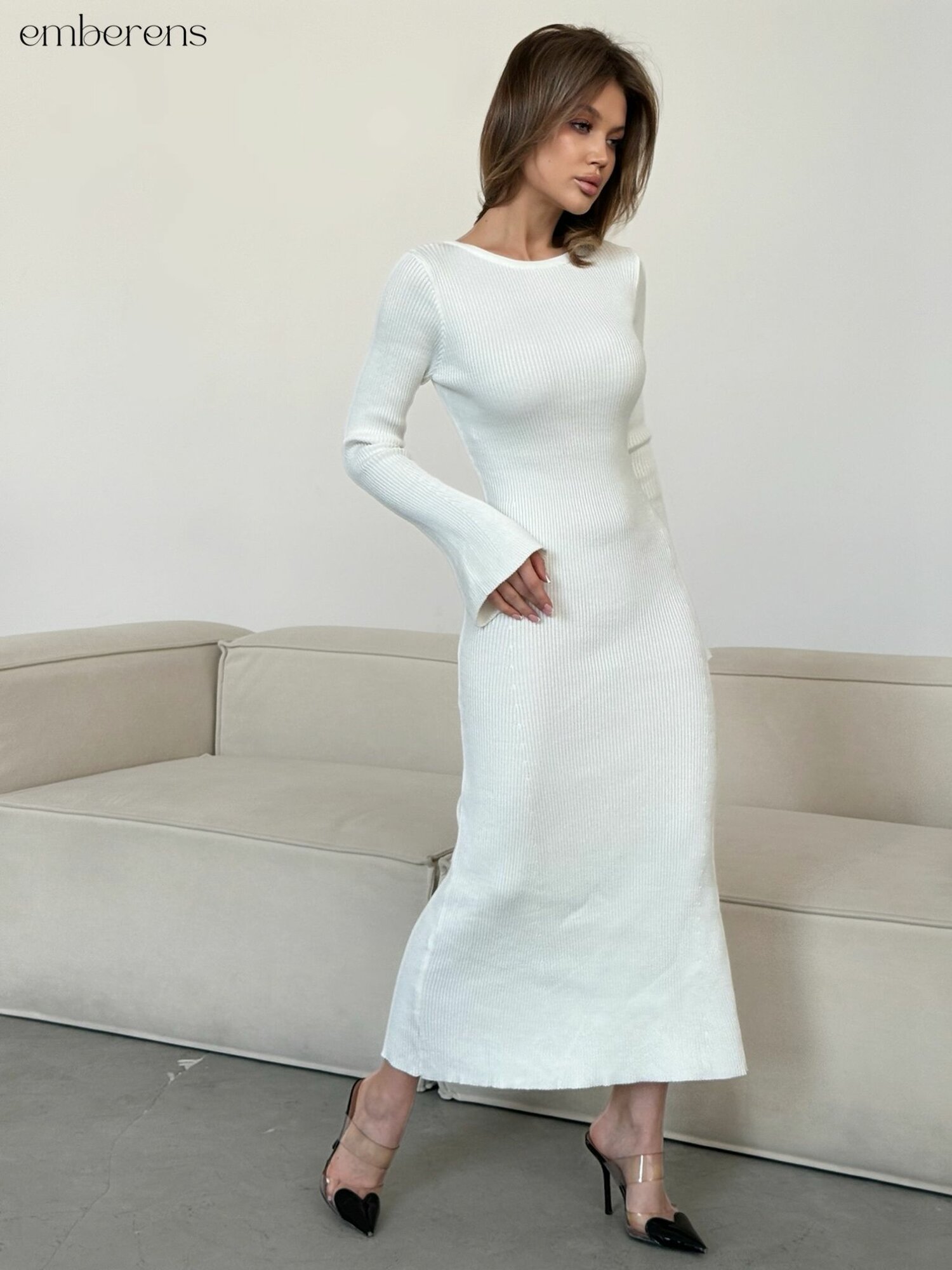 Платье Осень-зима 2025