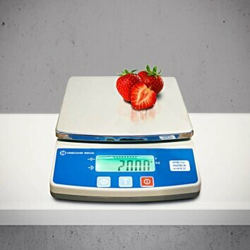 Фасовочные весы Невские Весы ВСП до 3 кг, с ЖК-дисплеем, III класс точности