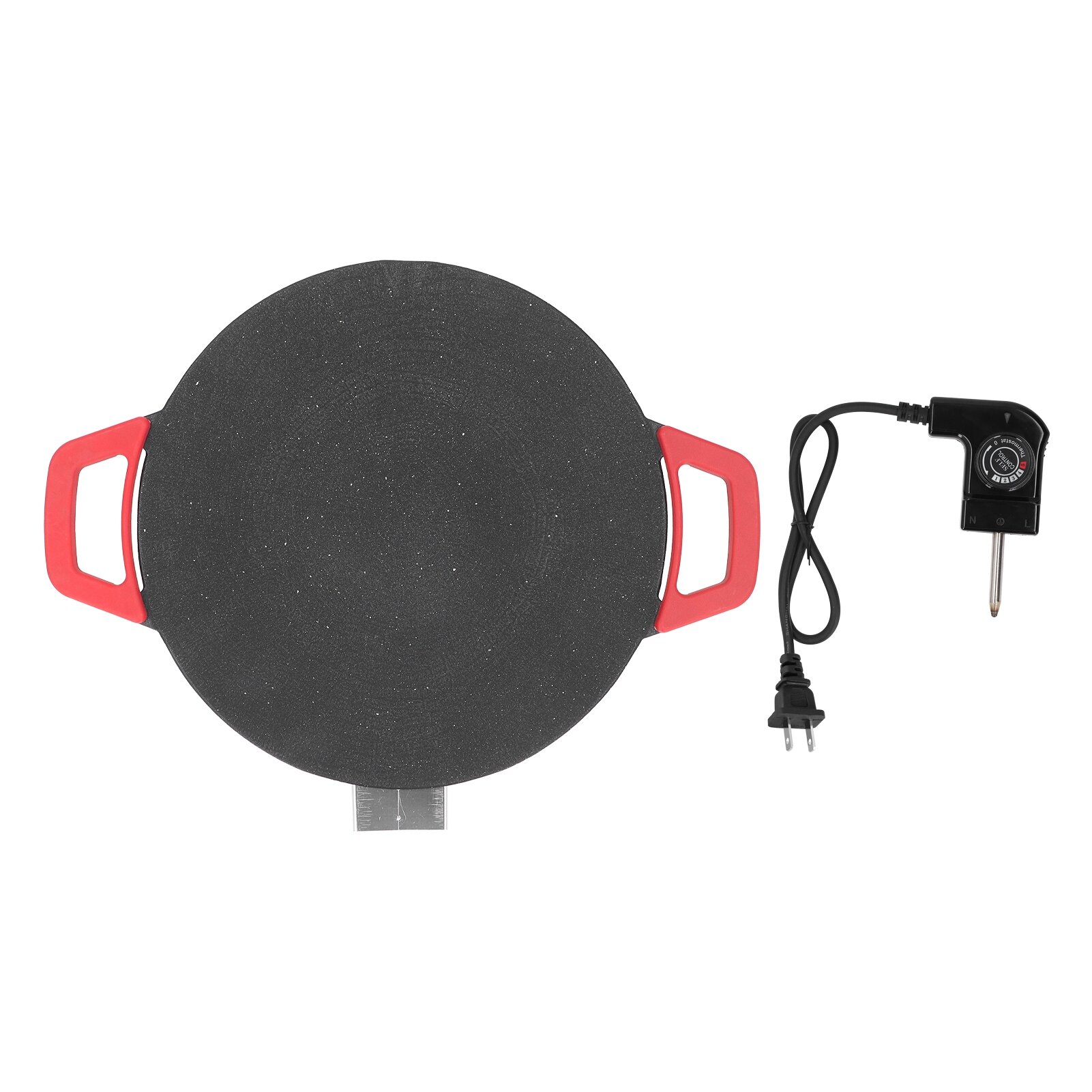 30см круглый корейский стиль барбекю гриль -гриль не бездымный лист гриля для барбекю для дома для дома US Plug 110V