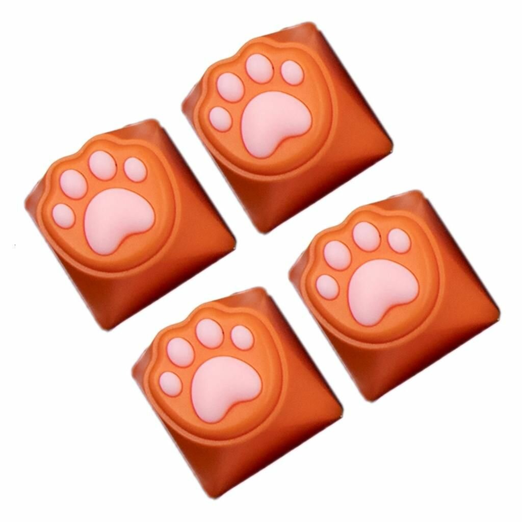 Силиконовые клавиши CatPaw для клавиатур, Апельсин