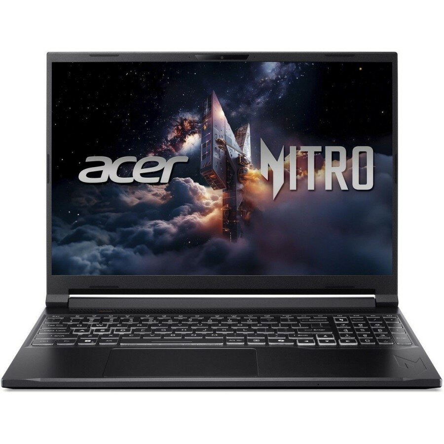 Ноутбук Acer Nitro V 16S ANV16S-71-75R0 16" IPS, Core 7 240H, 32GB DDR5, 1TB, RTX 5060 8GB, DOS, black (NH. U28CD.003)