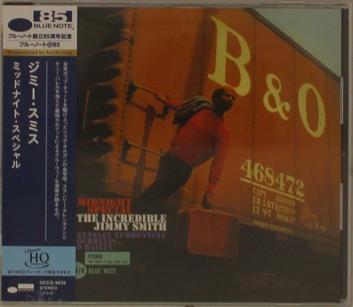 CD диск Jimmy Smith - Midnight Special (UHQ-CD) Япония, Limited, 2025