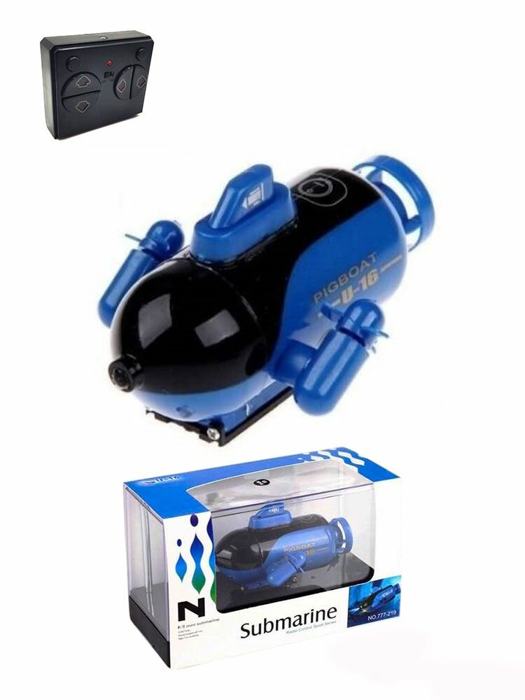 Радиоуправляемая субмарина Happy Cow Submarine mini 40Mhz - 777-589-BLUE