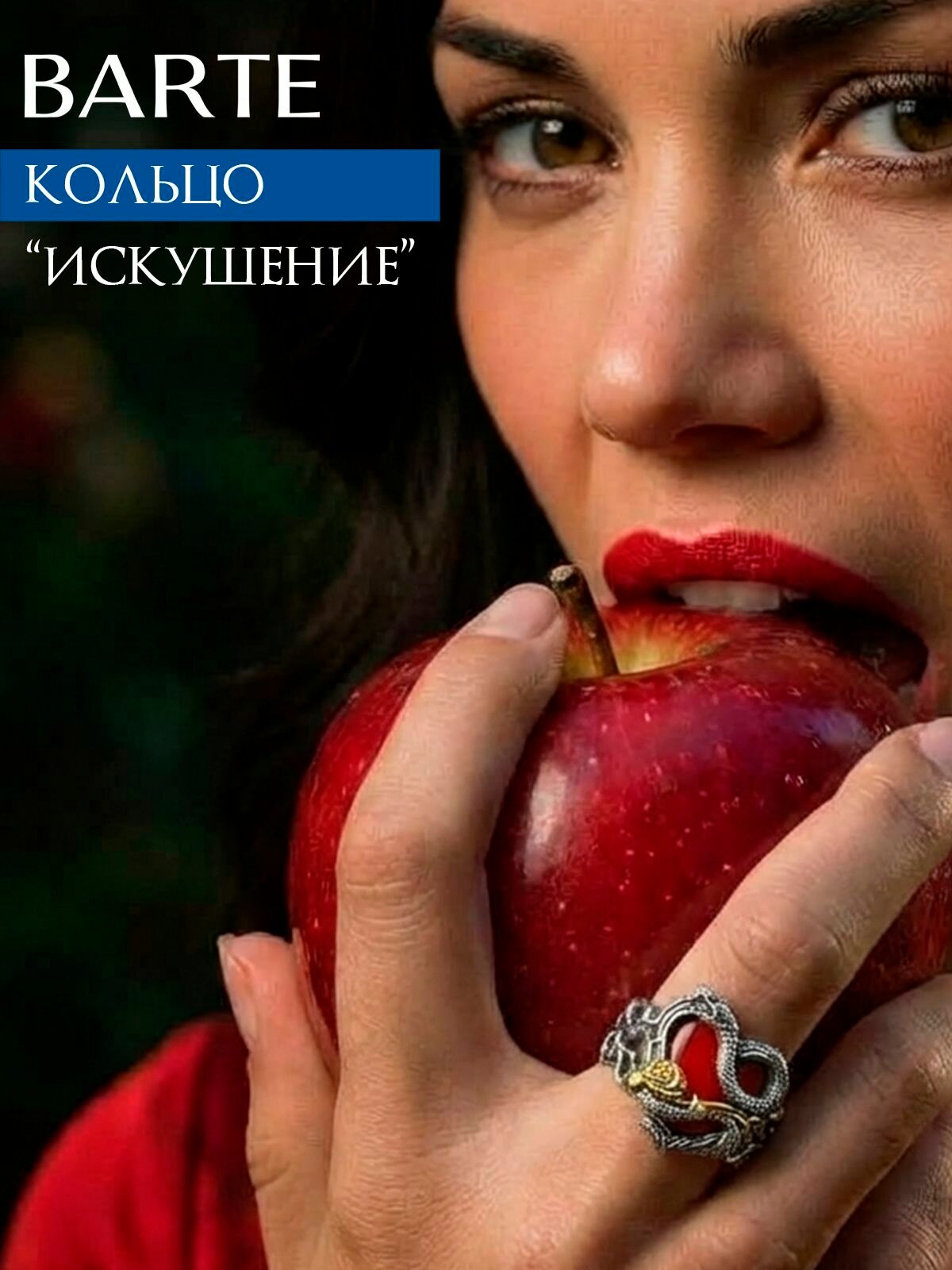 Кольцо тонкое, серебро, 925 проба, оксидирование