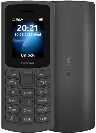 Мобильный телефон NOKIA 105 TA-1557 DS EAC1 CHARCOAL