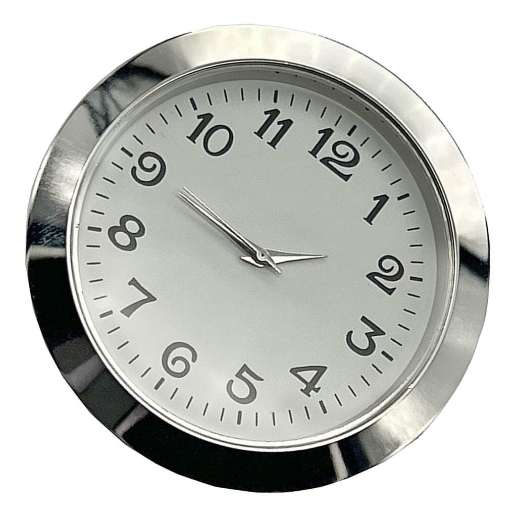 Часовой циферблат с арабскими цифрами, Серебро
