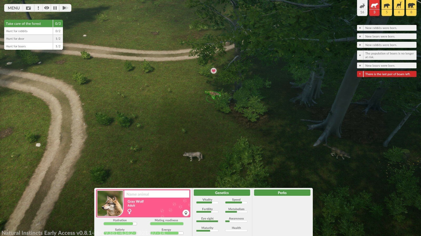 Natural Instincts Steam Ключ • Активация Steam • регион Весь мир