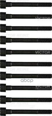 К-кт болтов ГБЦ! 10шт Nissan Almera/Primera 1.5-1.8 16V 99> VICTOR REINZ арт. 145500901