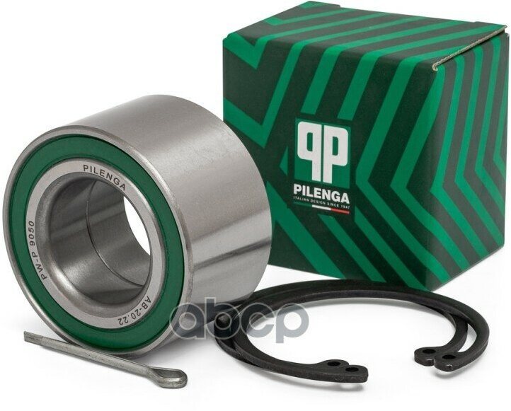 Подшипник ступицы передней, 8V, 2 стопорных кольца, шплинт, NEXIA, LANOS PILENGA арт. PWP9050