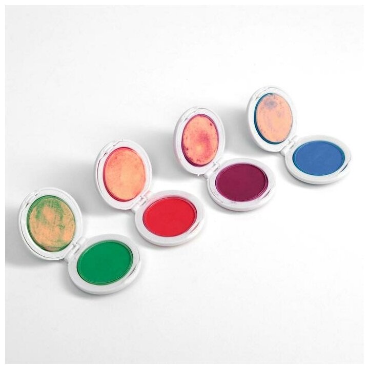 Набор мелков для волос, 4 цвета