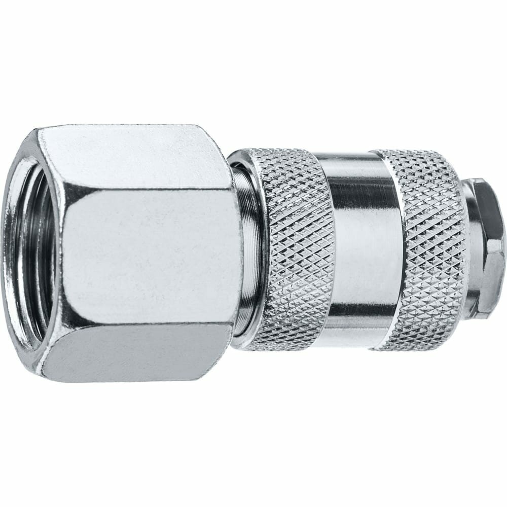 Переходник ЗУБР Профессионал 1/2"F - рапид муфта 64910-1/2, для формирования разнообразных пневмосистем