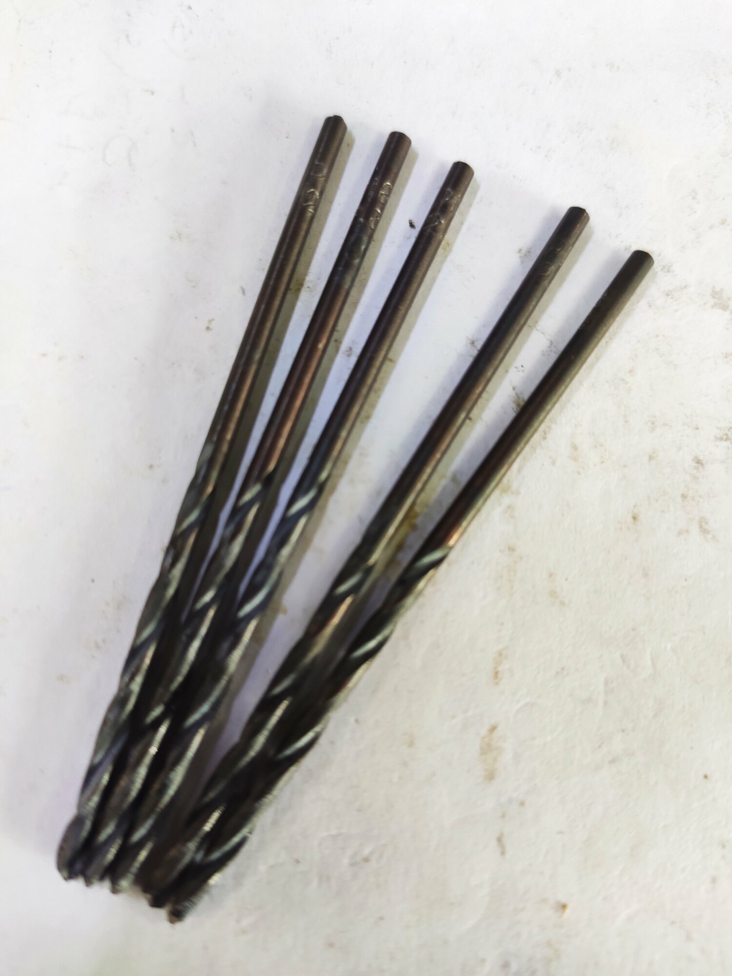 Сверло по металлу Ø 2.3 мм Р18 (5 шт.)