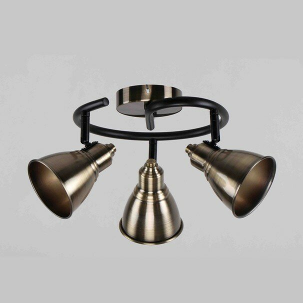 Спот AURA 51557/3 AB+BK