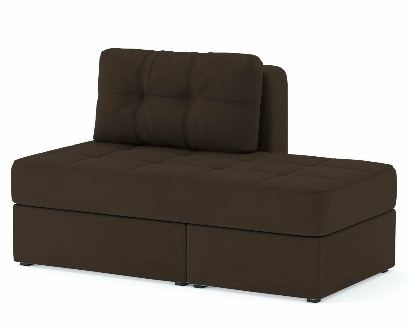 Диван-кровать Оливер Уно еврокнижка-трансформер, велюр Зара Браун 20