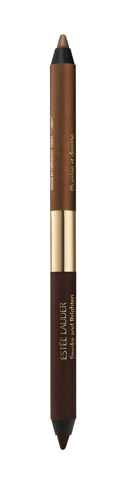 ESTEE LAUDER Smoke & Brighten Kajal Eyeliner Duo Карандаш-кайал двусторонний для глаз, 1 г, 03 Chocolate/Bronze