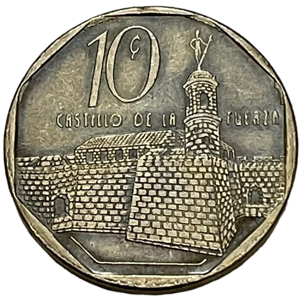 Куба 10 сентаво 1999 г.